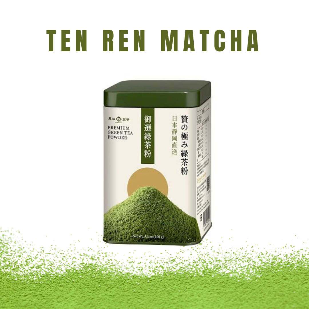 Ten Ren - Matcha Premium Green Tea Powder 100g - CHAIWALA